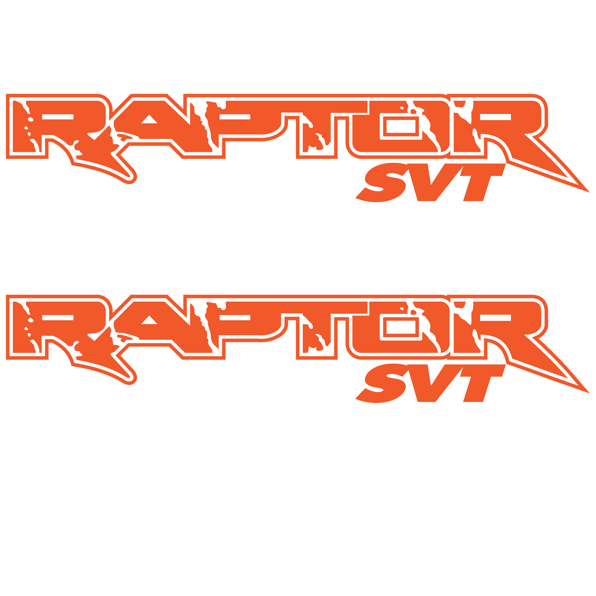 F-150 Raptor SVT Replacement Bedside Decals #010 – Shop Vinyl Design