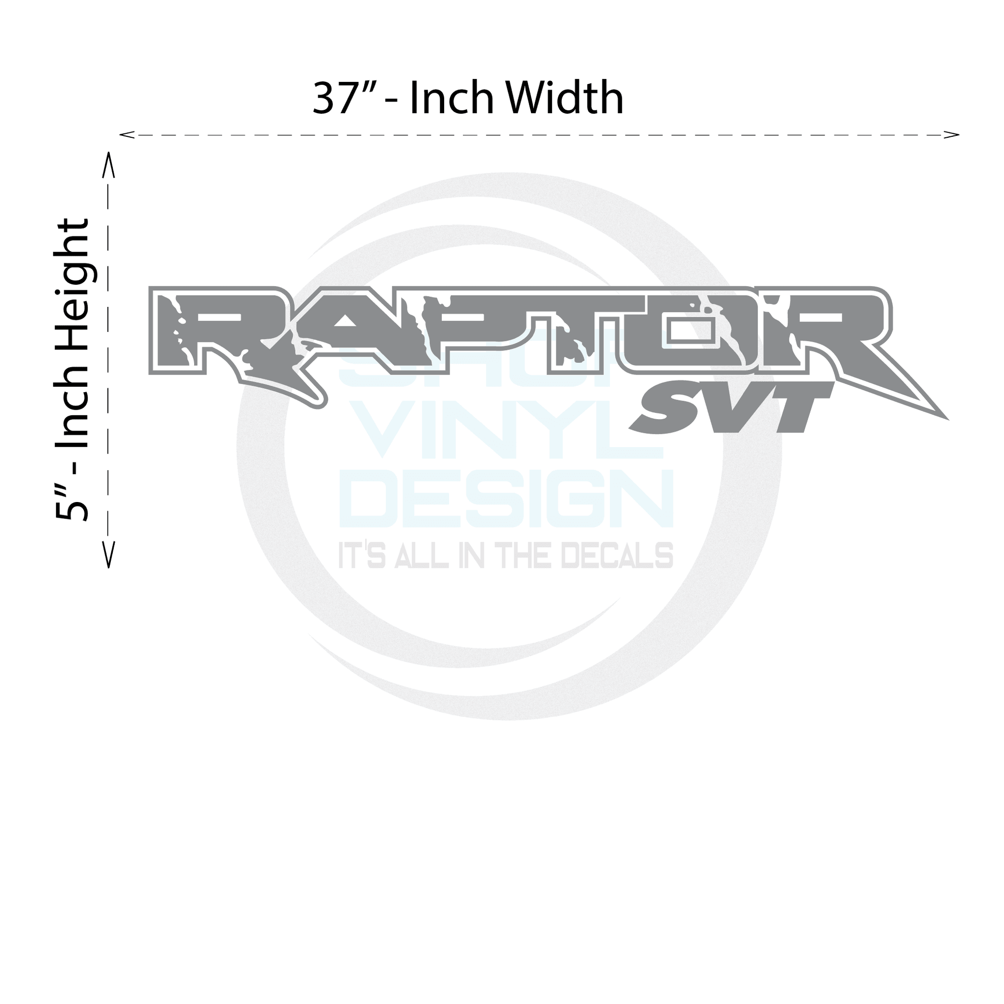 F-150 Raptor SVT Replacement Bedside Decals #010 – Shop Vinyl Design