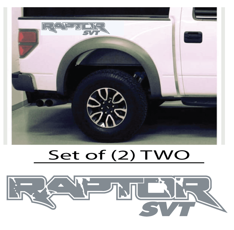 F-150 Raptor SVT Replacement Bedside Decals #010 – Shop Vinyl Design